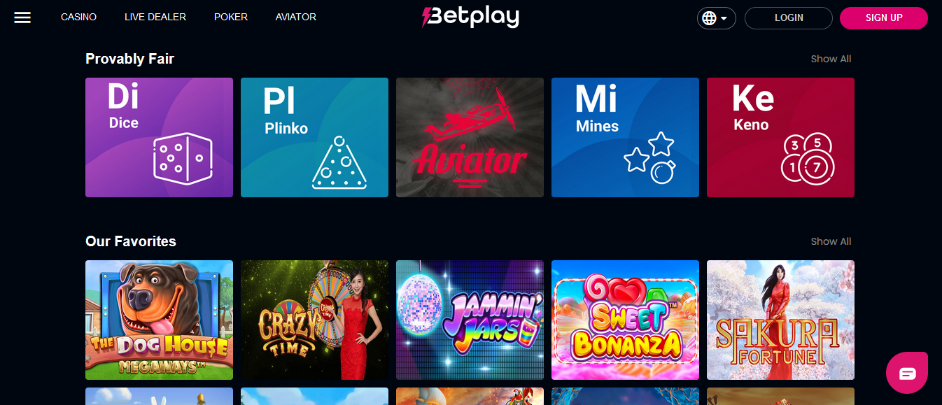 Betplay.io review 2025 🎰 Explore the Best Casinos
