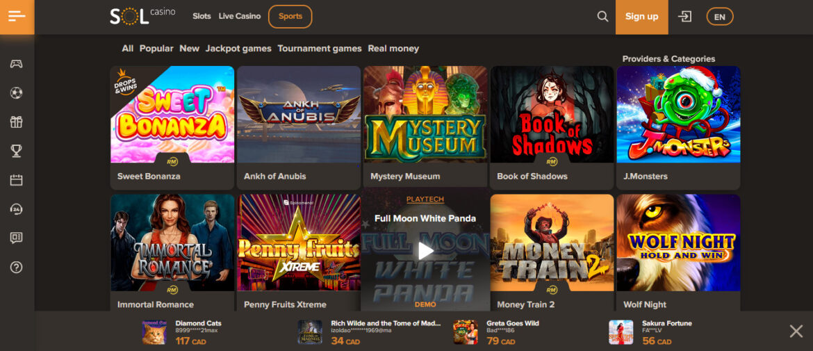 Experience Sol Casino 🎰 Your Path to Unmatched Gaming Excitement